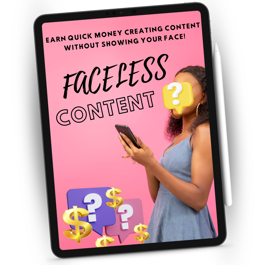 FACELESS Content Course – Live Queenly Boutique
